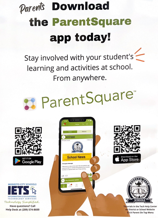 Parent Square James Marshall Elementary School
